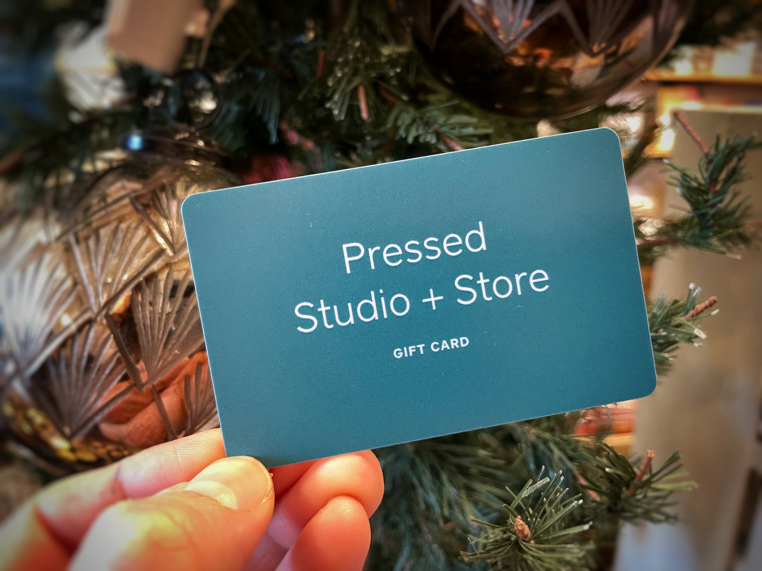 Gift Card (physical card) | Pressed