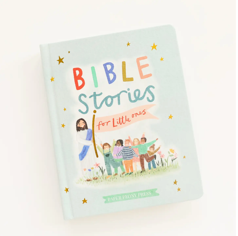 Bible Stories for Little Ones: Baby's First Bible Board Book | Pressed