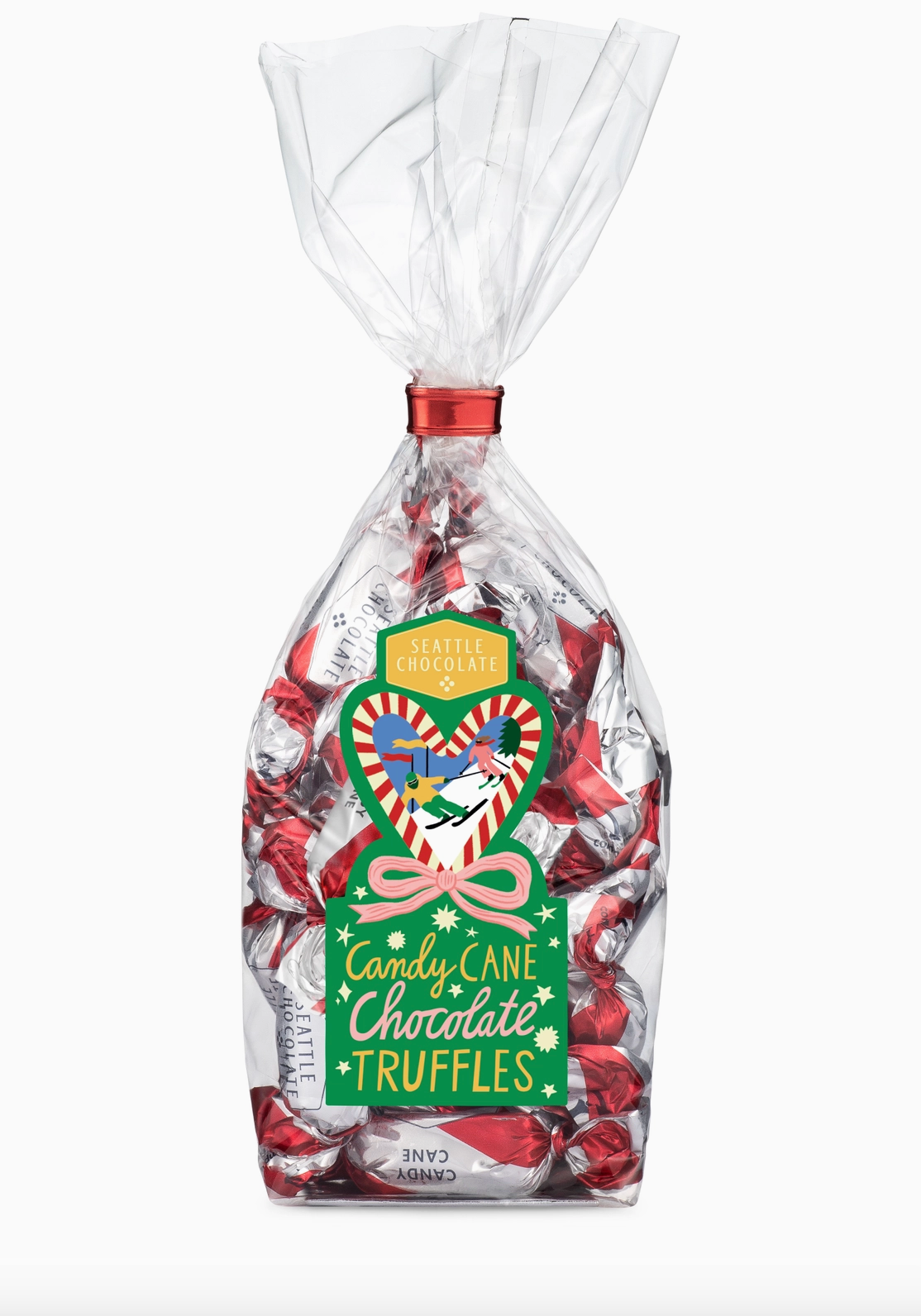 Mo-Mints (Candy Cane) Truffle Bag | Pressed